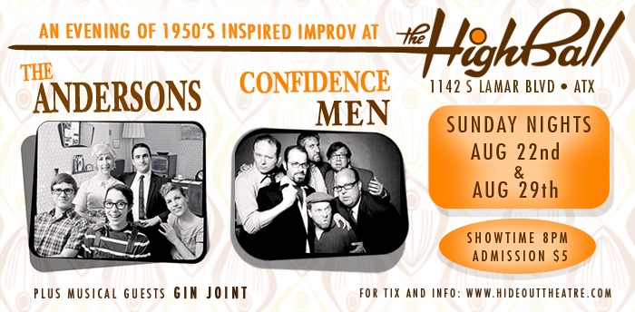 The Andersons – Austin Improv Comedy Shows, Classes – The Hideout Theatre
