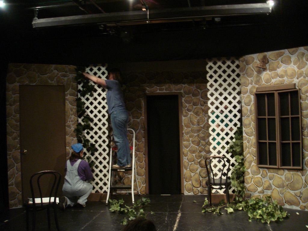 Layer Upon Layer of Paint: The Hideout Theatre Set Designs – Austin ...