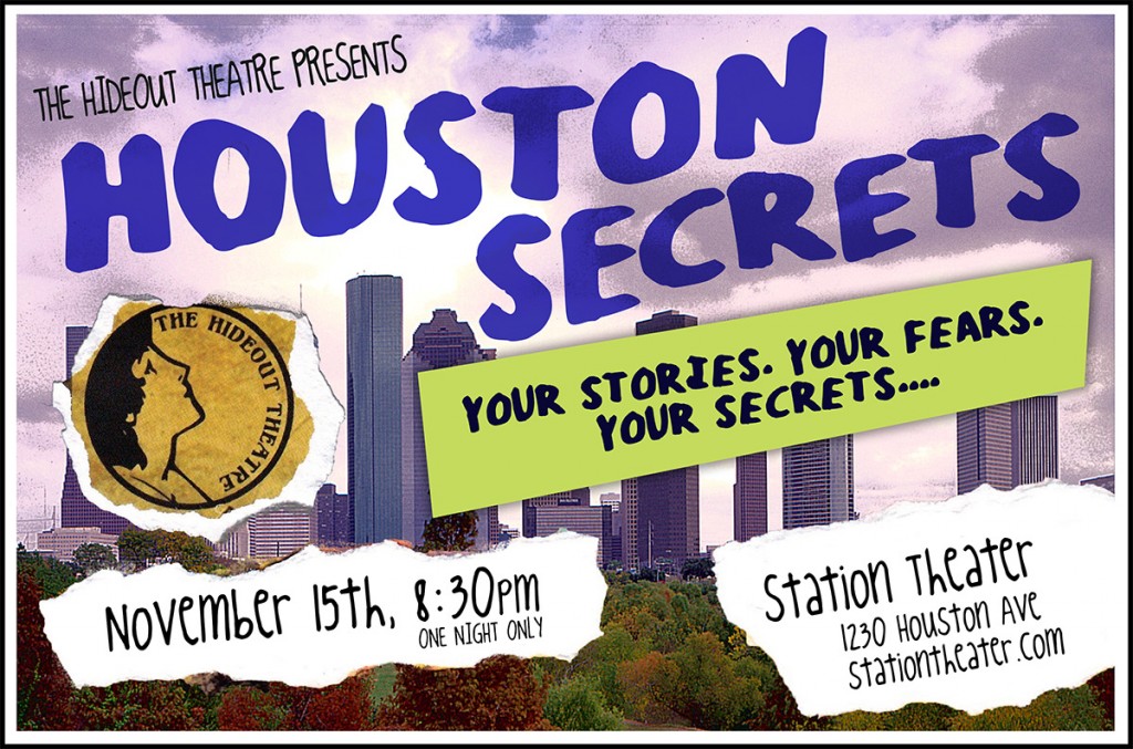 Houston Secrets – Austin Improv Comedy Shows, Classes – The Hideout Theatre